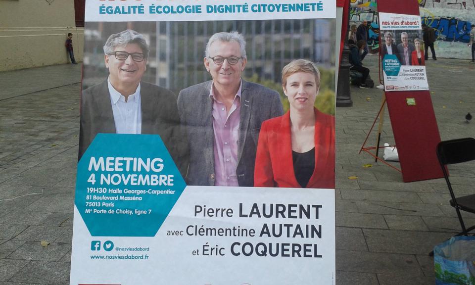Lancement de la campagne Front de gauche dans le 10e : pour une région ...